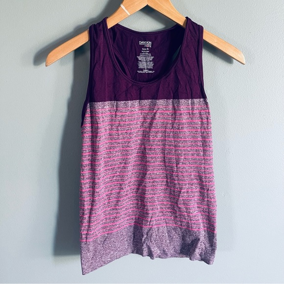 Danskin Now | Tops | Danskin Now Tank Top Loose Fit Size Xs Purple ...